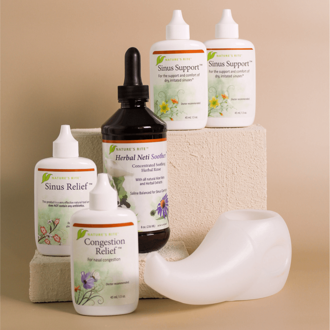 Sinus Allergen & Pollution Relief Kit™ – Nature's Rite